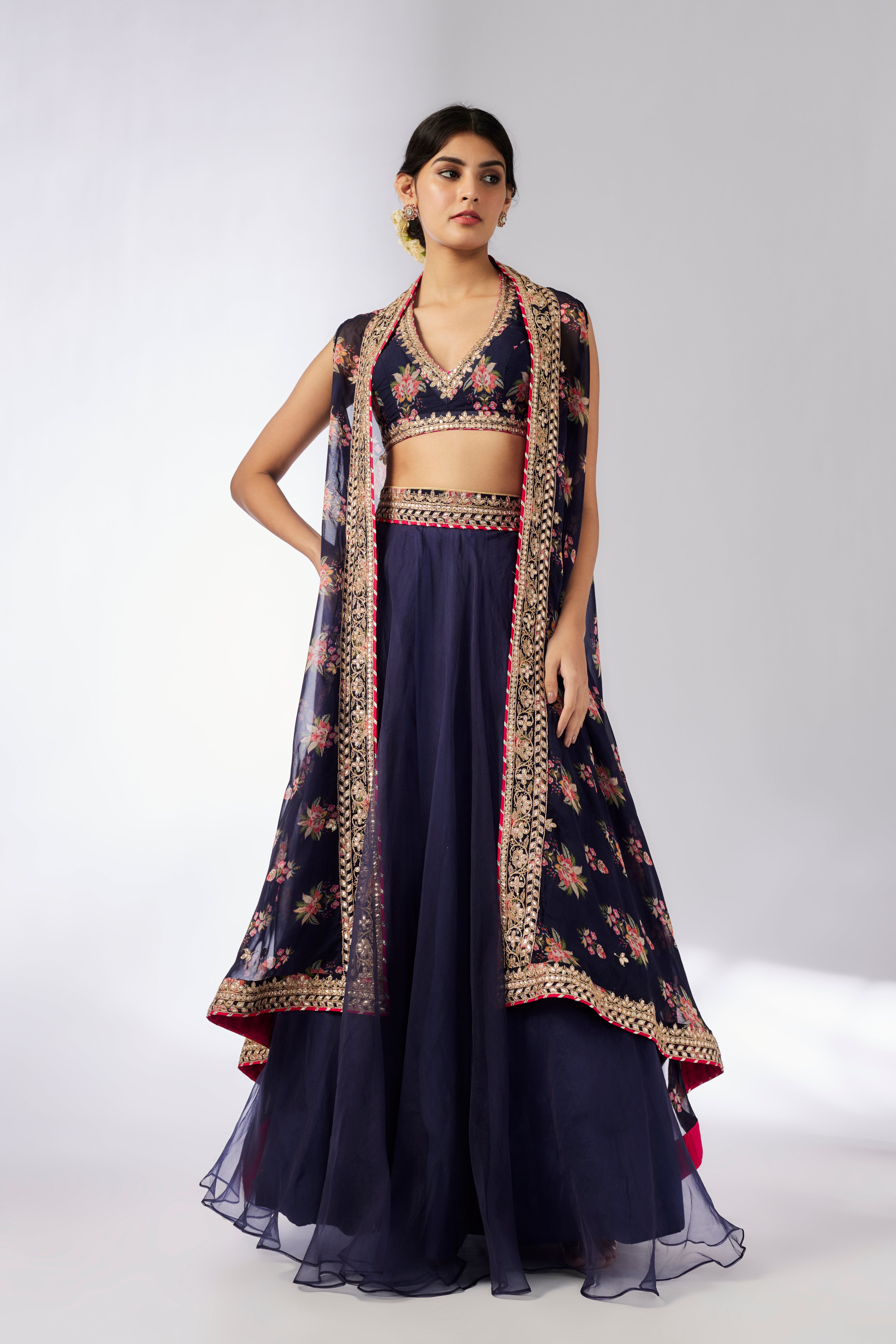 Mehar lehenga Set - AJILIYAA